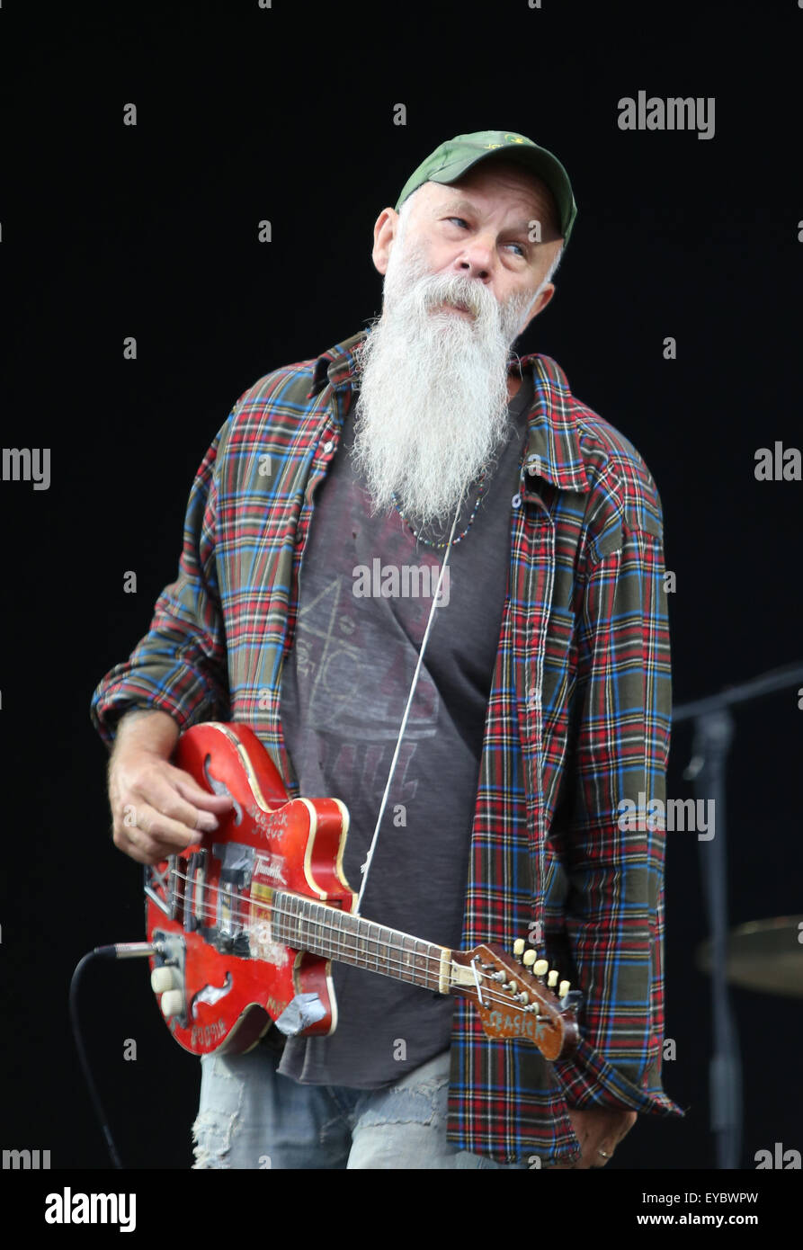 Maidstone, Kent, UK. 26th July, 2015. SeasickSteve real name Steven ...