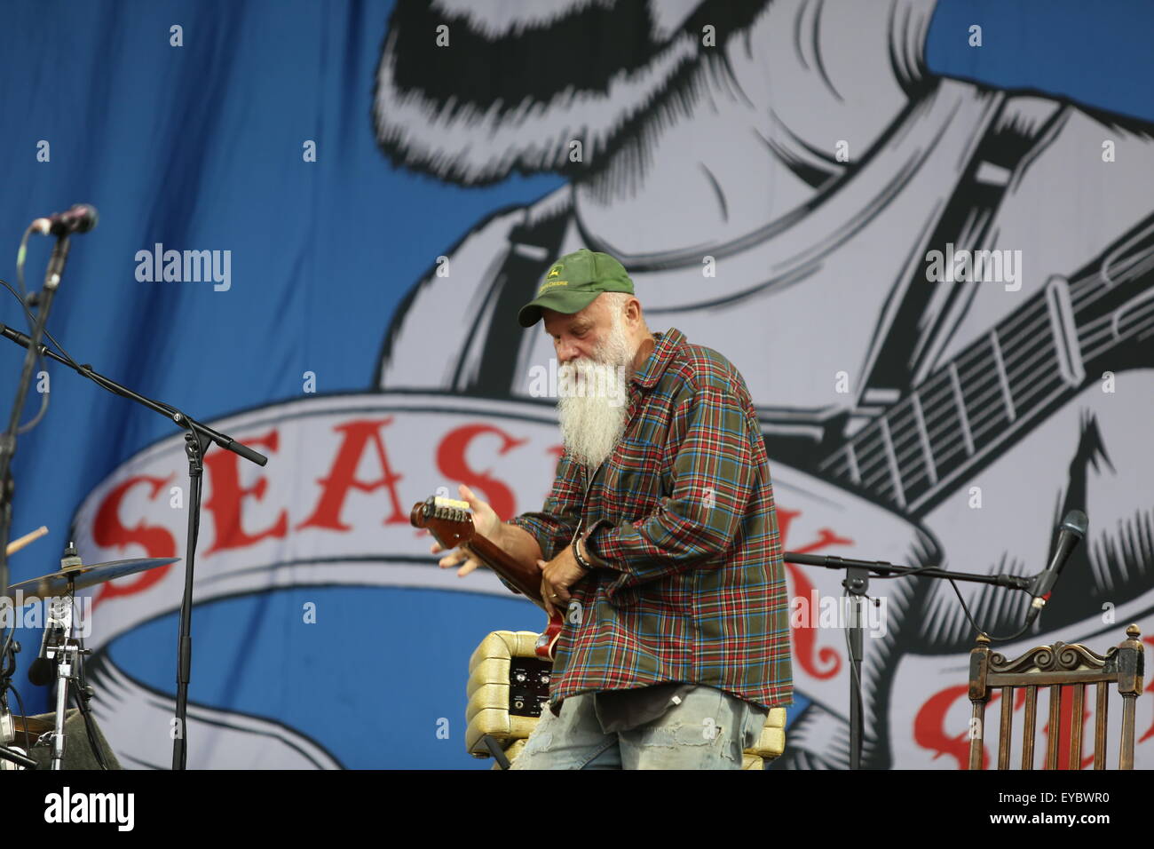 Maidstone, Kent, UK. 26th July, 2015. SeasickSteve real name Steven ...