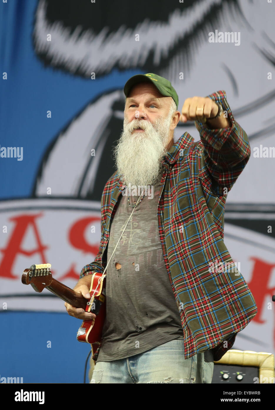 Maidstone, Kent, UK. 26th July, 2015. SeasickSteve real name Steven ...