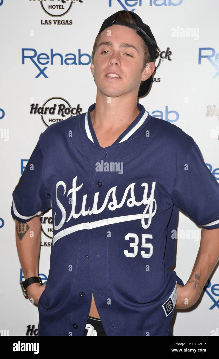 Las Vegas, Nevada, USA. 26th July, 2015. Rapper Sammy Adams performs at ...