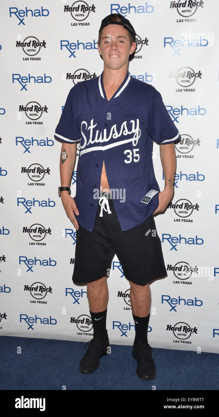 Las Vegas, Nevada, USA. 26th July, 2015. Rapper Sammy Adams performs at ...
