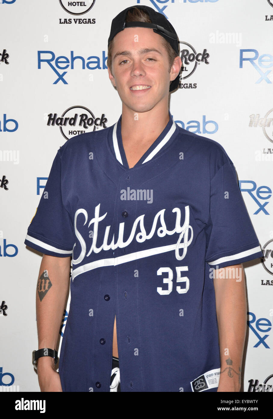 Las Vegas, Nevada, USA. 26th July, 2015. Rapper Sammy Adams performs at ...