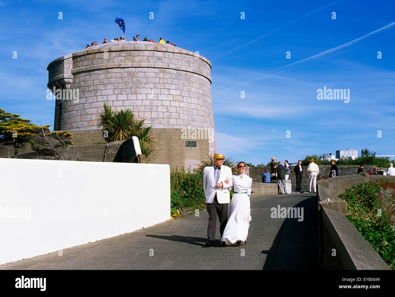 Joyce's Tower, Sandycove, Co Dublin, Ireland; Bloomsday Celebrations ...