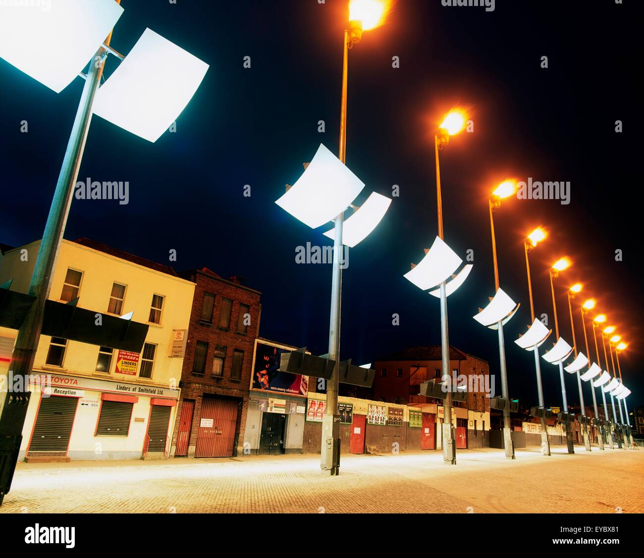 Smithfield Square And Tower, Dublin, Ireland Stock Photo - Alamy