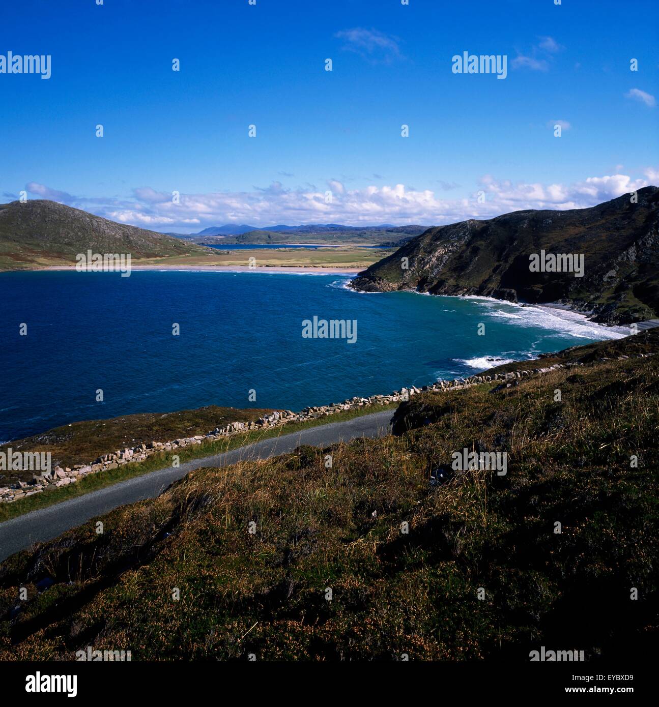 Co Donegal, Atlantic Drive, Near Fanad Head Stock Photo - Alamy