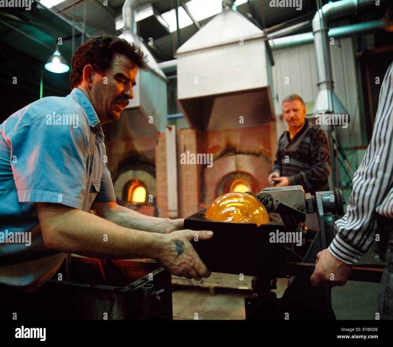 Tyrone Crystal, Co Tyrone, Ireland; Glassmaking Stock Photo - Alamy
