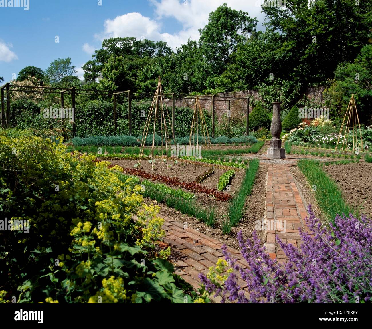Lodge Park Walled Garden, Straffan, Co Kildare, Ireland; Potager In A ...