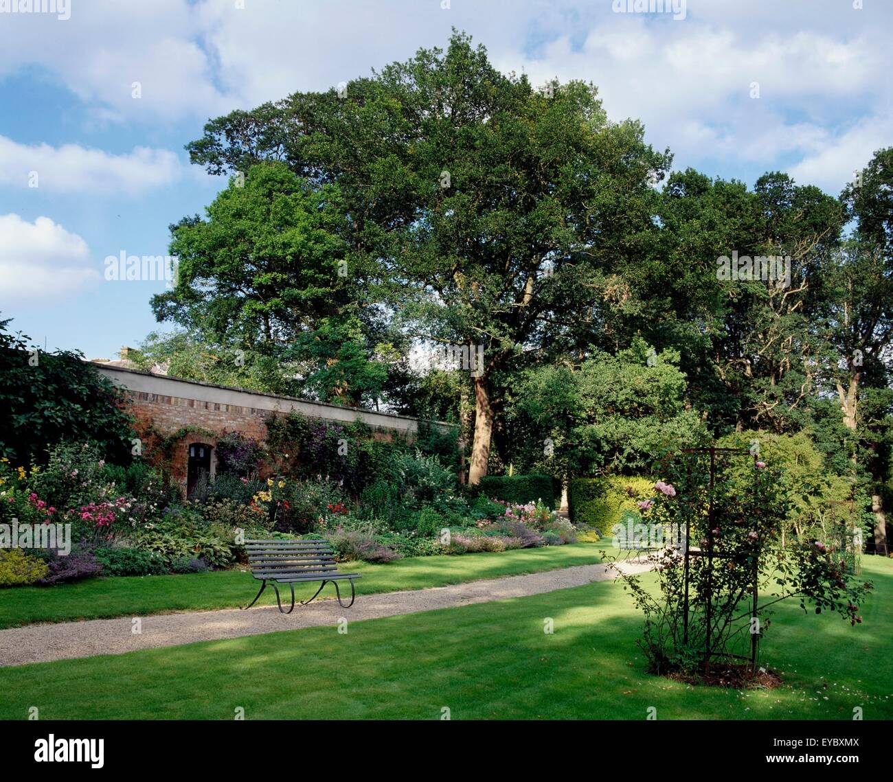 Hilton Park, Co Monaghan, Ireland; Perennial Border Stock Photo - Alamy
