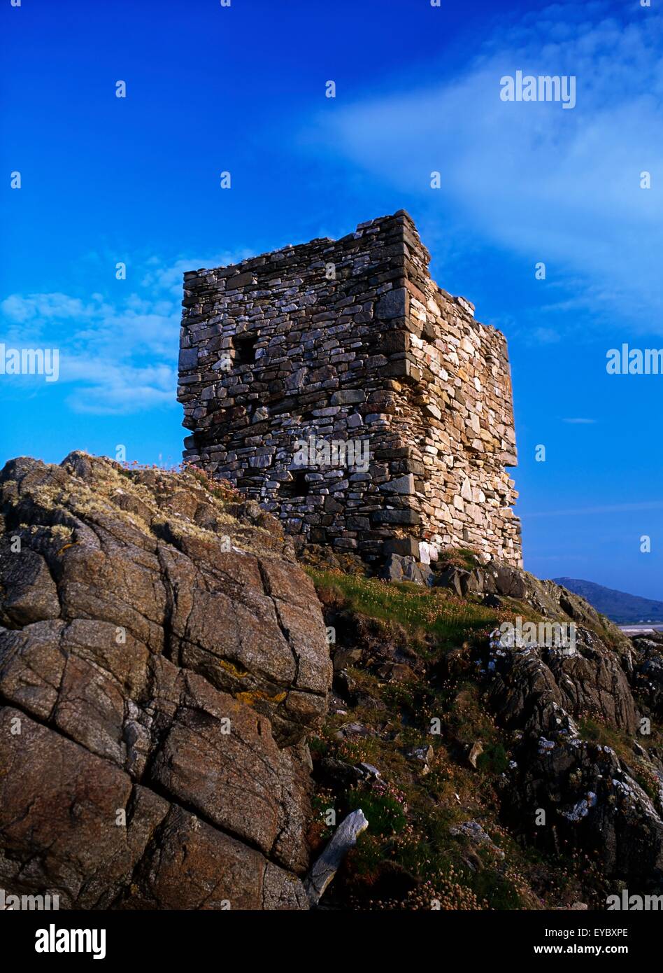 Doagh Castle, Inishowen, Co Donegal, Ireland Stock Photo - Alamy