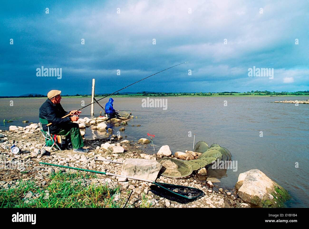 Coarse Fishing, Lough Gara, Co Roscommon, Ireland Stock Photo - Alamy