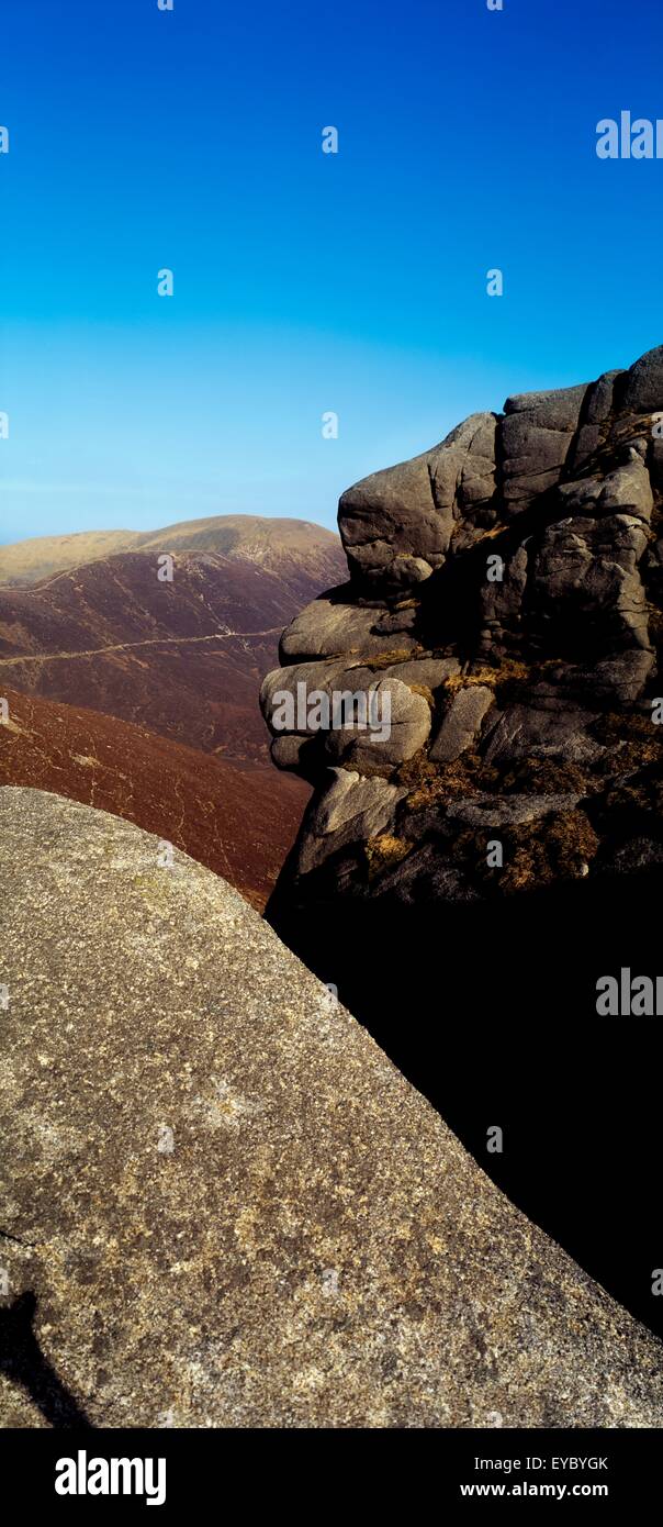 Slieve Commedagh, From Slieve Bearnagh, Mountains Of Mourne, Co Down ...