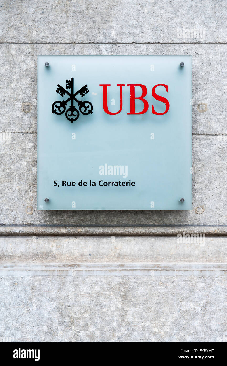 UBS Swiss Bank in Geneva, Switzerland Stock Photo - Alamy