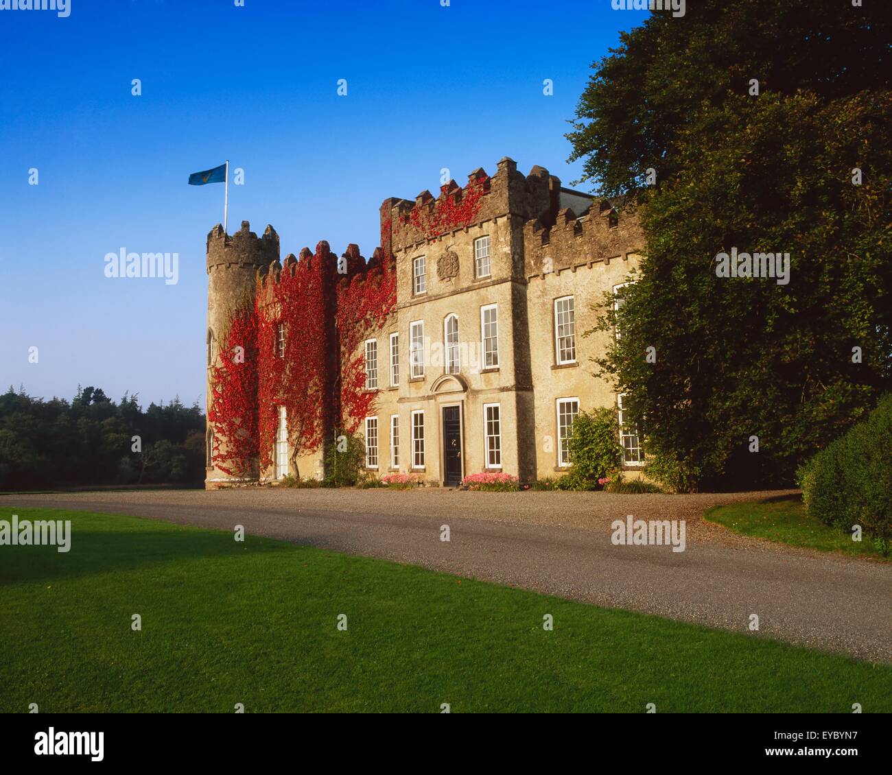 Ballinlough Castle, Westmeath, Ireland, Late Summer Stock Photo - Alamy