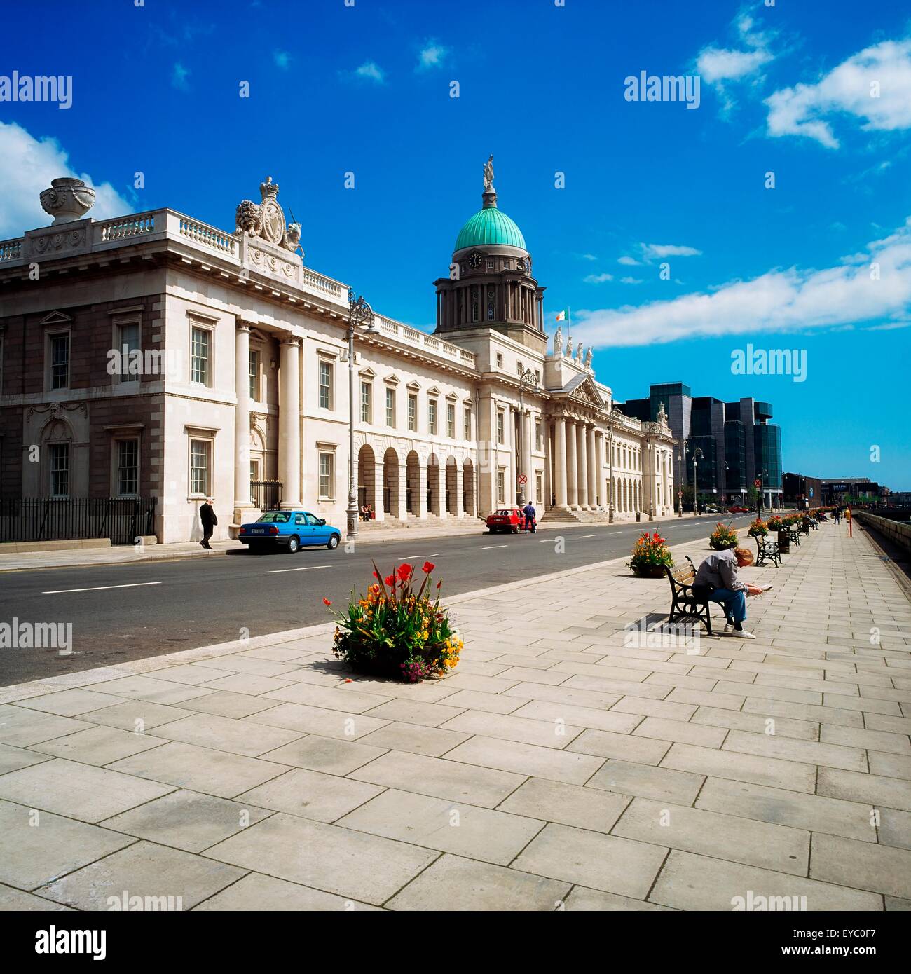Custom House, Dublin, Co Dublin, Ireland; 18Th Century Building ...