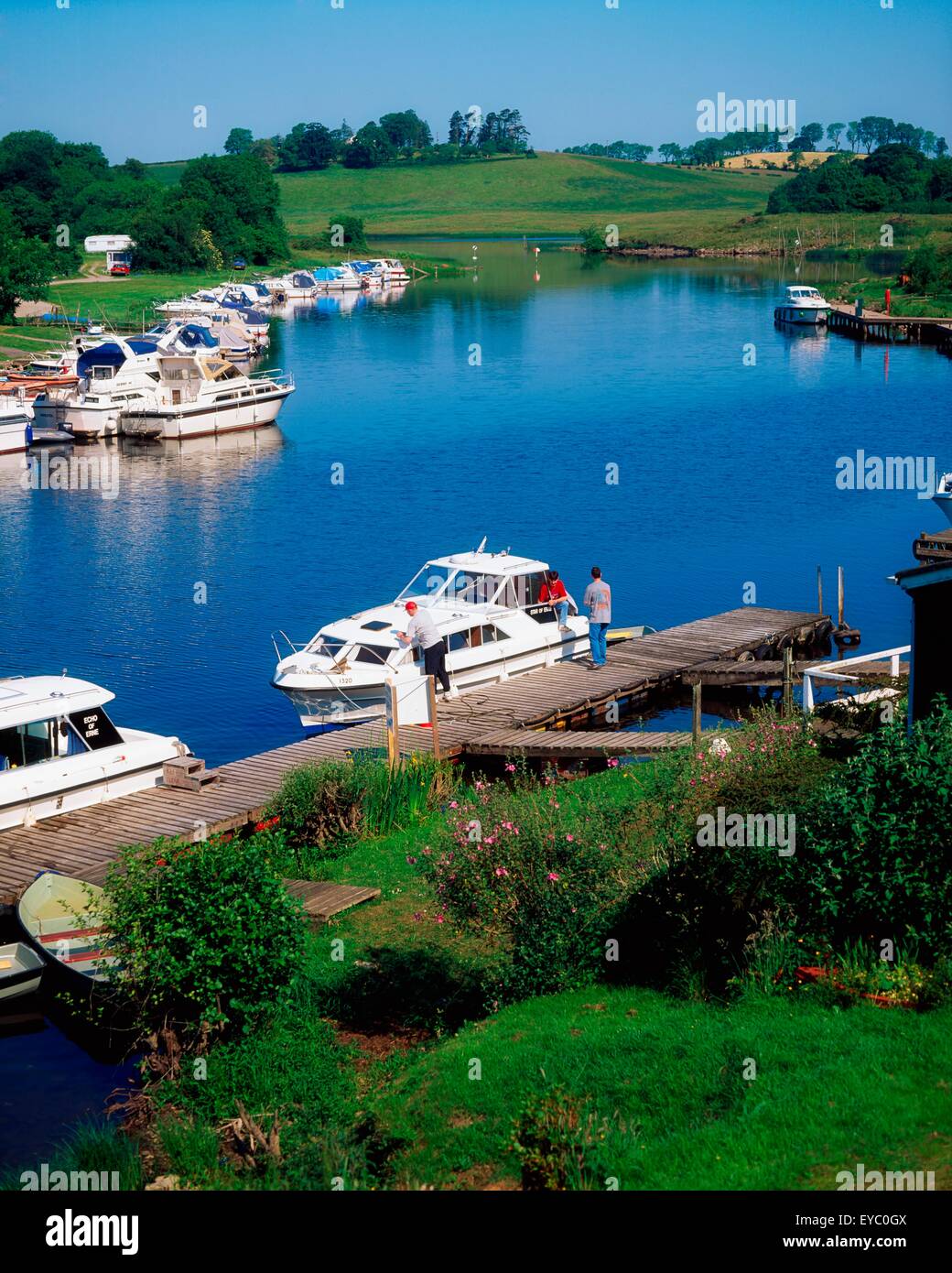Upper Lough Erne, Carrybridge, Co Fermanagh, Ireland Stock Photo - Alamy