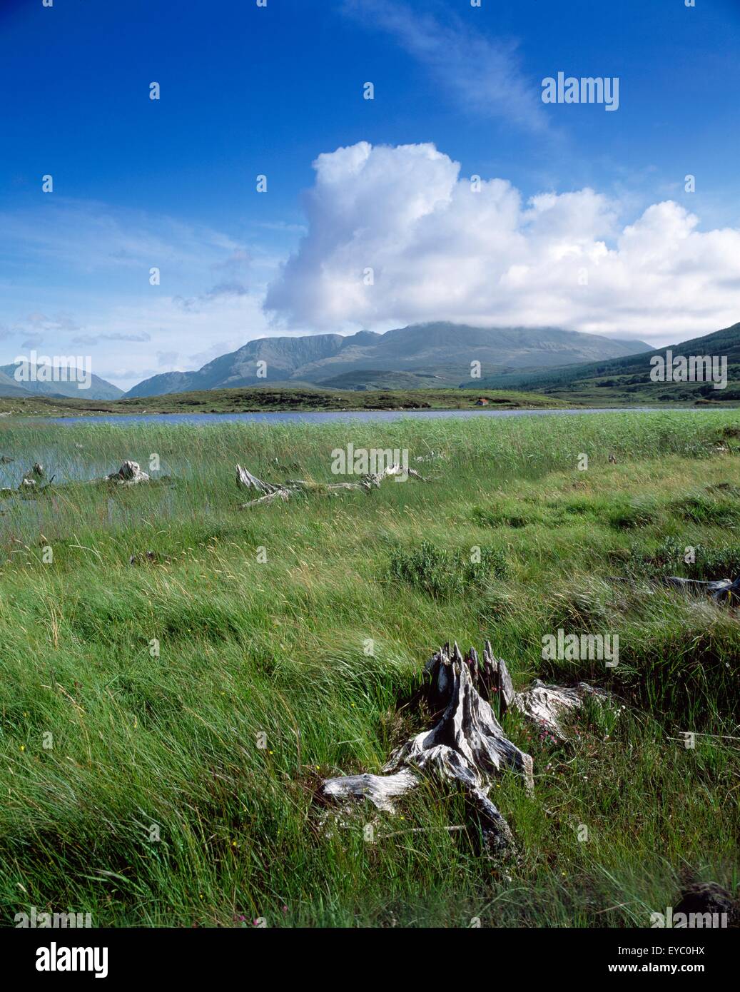 Doo Lough And Delphi, Co Mayo, Ireland Stock Photo - Alamy