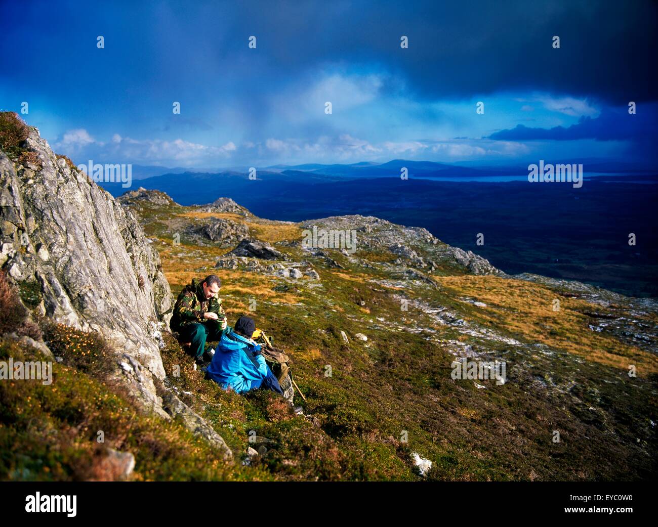 Hiking, Loughsalt, Co Donegal, Ireland Stock Photo - Alamy