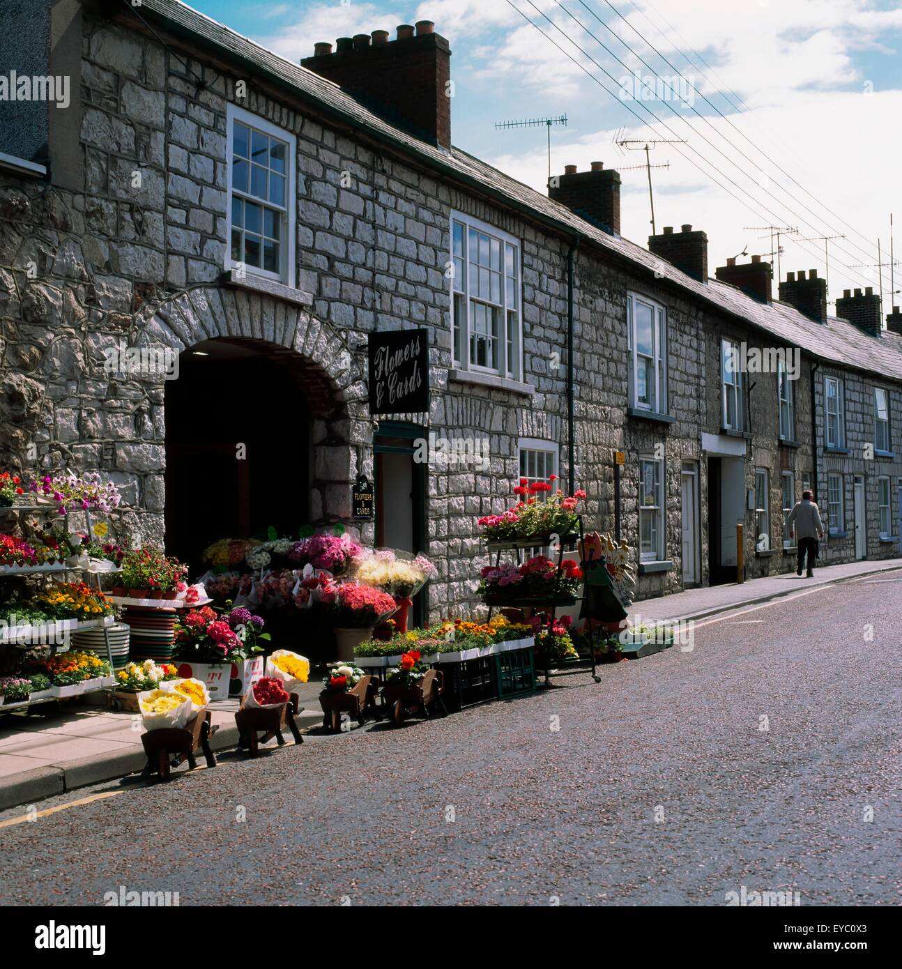 Flower Shop, Dobbin Street, Armagh, Co Armagh, Ireland Stock Photo - Alamy