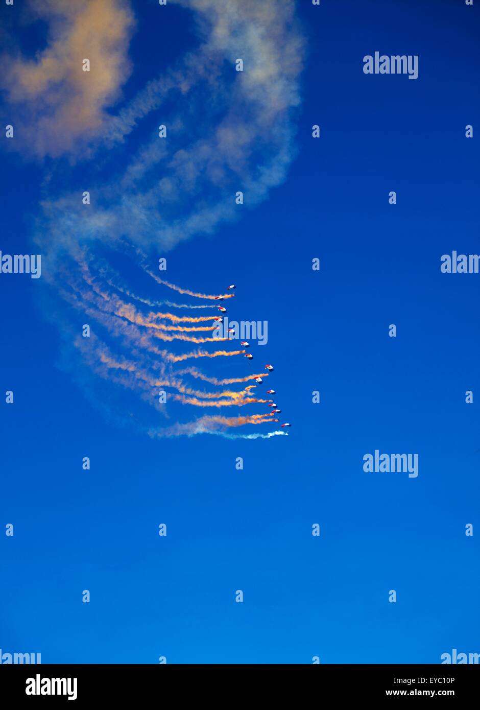Airshow, Raf Falcons, Derry, Co Derry, Ireland Stock Photo - Alamy