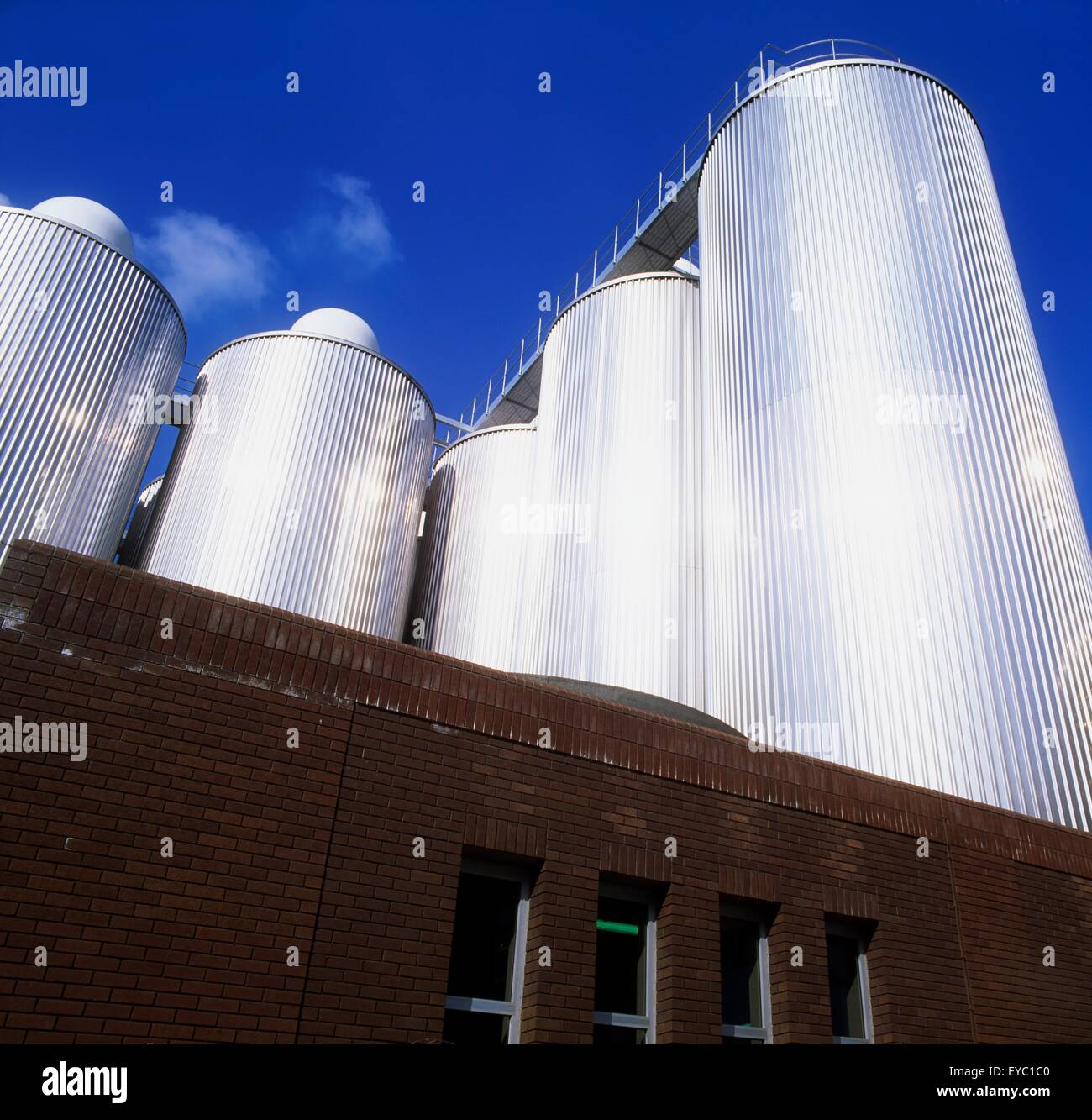 Guinness Fermentation Vats, Guinness Brewery, Dublin, Ireland Stock ...