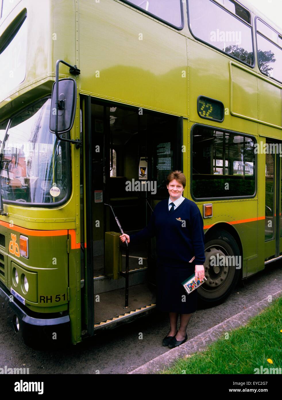Dublin, Co Dublin, Ireland, Bus Driver Stock Photo - Alamy