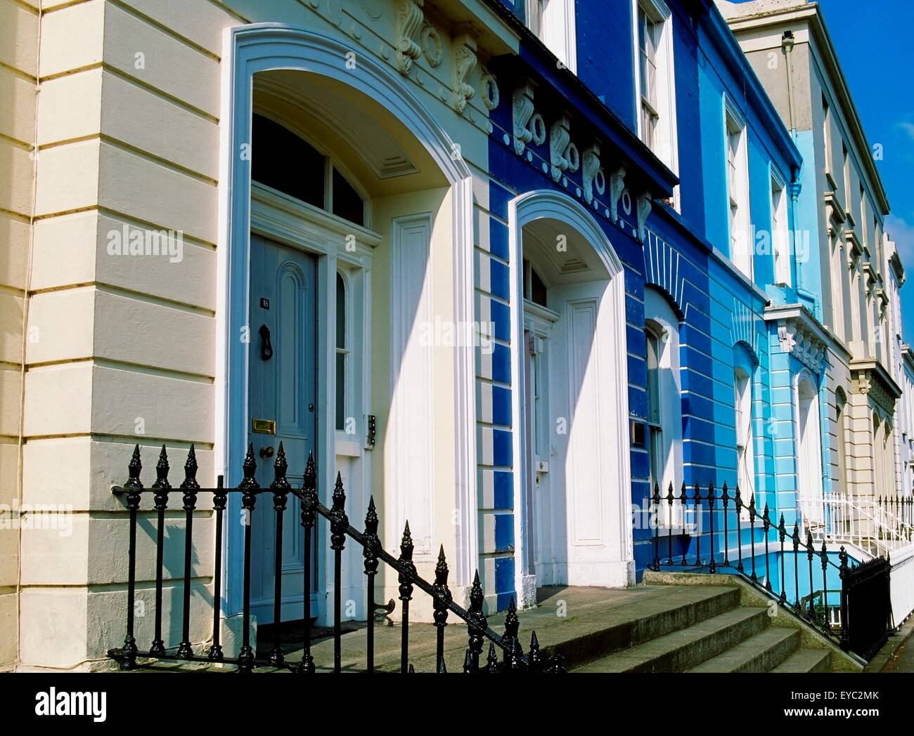 Georgian Terrace Houses, Dublin, Co Dublin, Ireland Stock Photo - Alamy