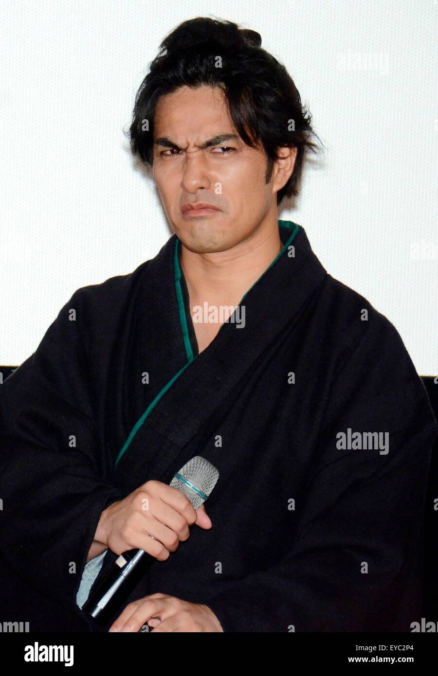 Taipei, Taiwan, China. 26th July, 2015. Kazuki Kitamura promotes his ...