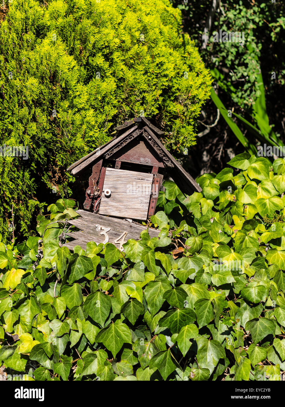 Overgrown mailboxes hi-res stock photography and images - Alamy