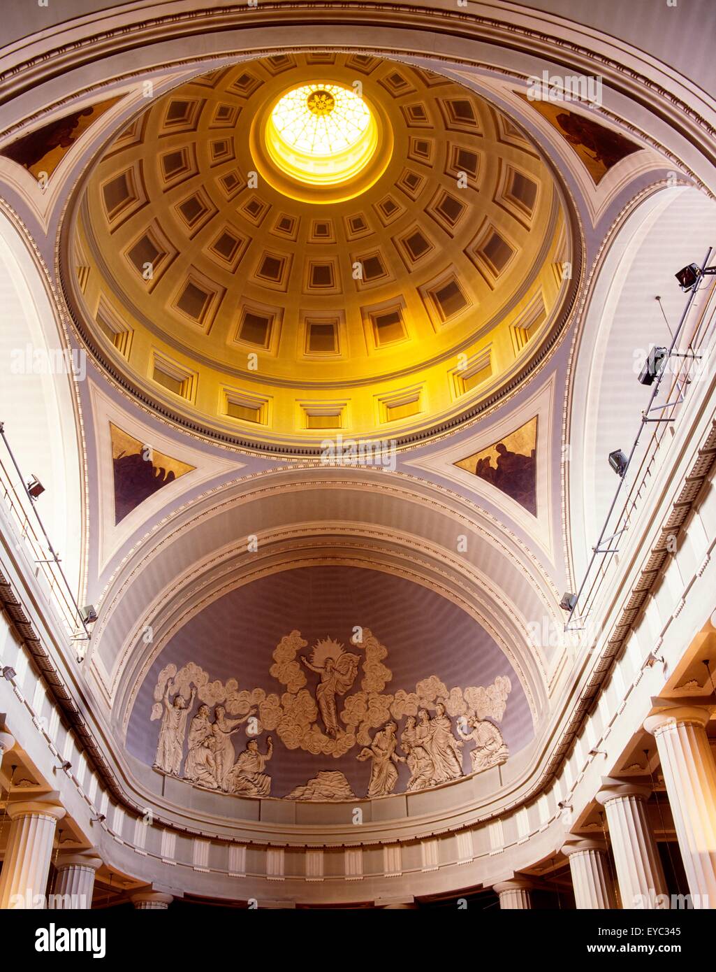 Ceiling Of Saint Mary's Pro-Cathedral, Marlborough Street, Dublin, Co ...