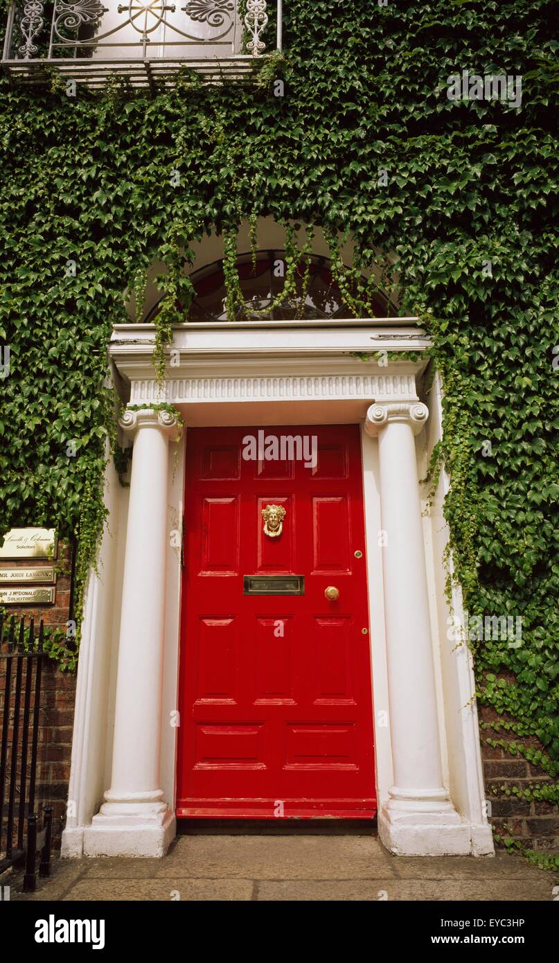 Georgian Door, Fitzwilliam Square, Dublin, Co Dublin, Ireland Stock ...