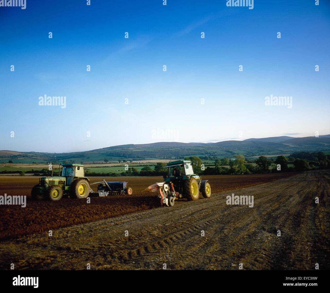 Ploughing the field hi-res stock photography and images - Alamy