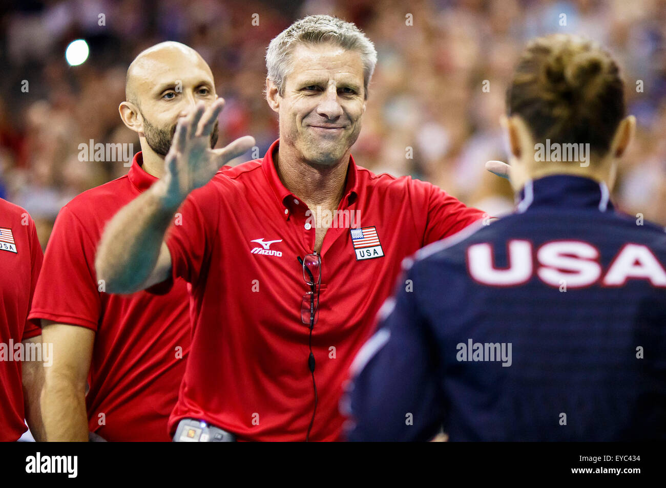 Coach karch kiraly hi-res stock photography and images - Alamy