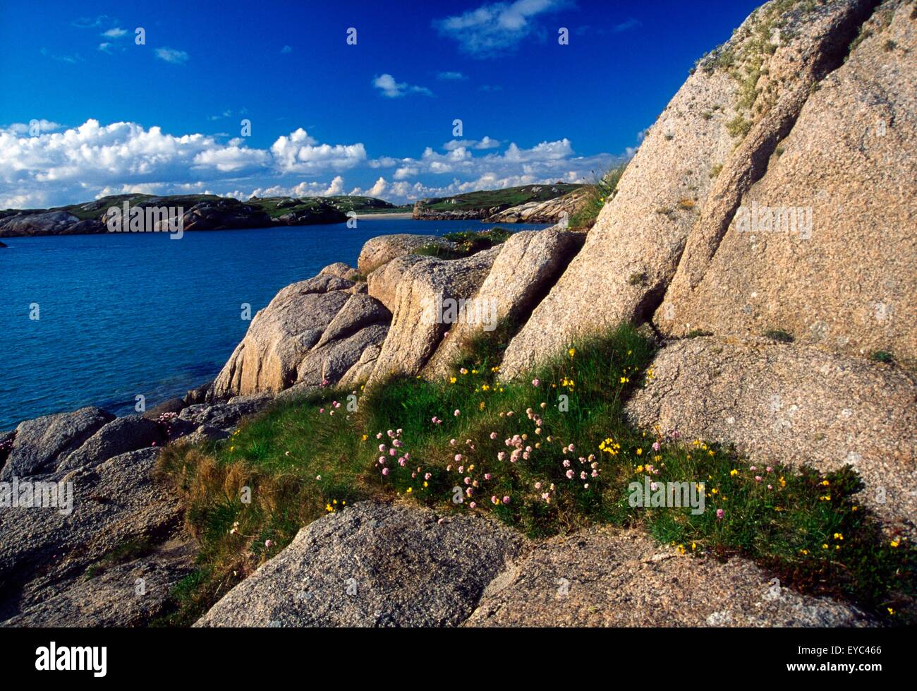 The Rosses, County Donegal, Ireland; Rocky Riverbank Stock Photo - Alamy