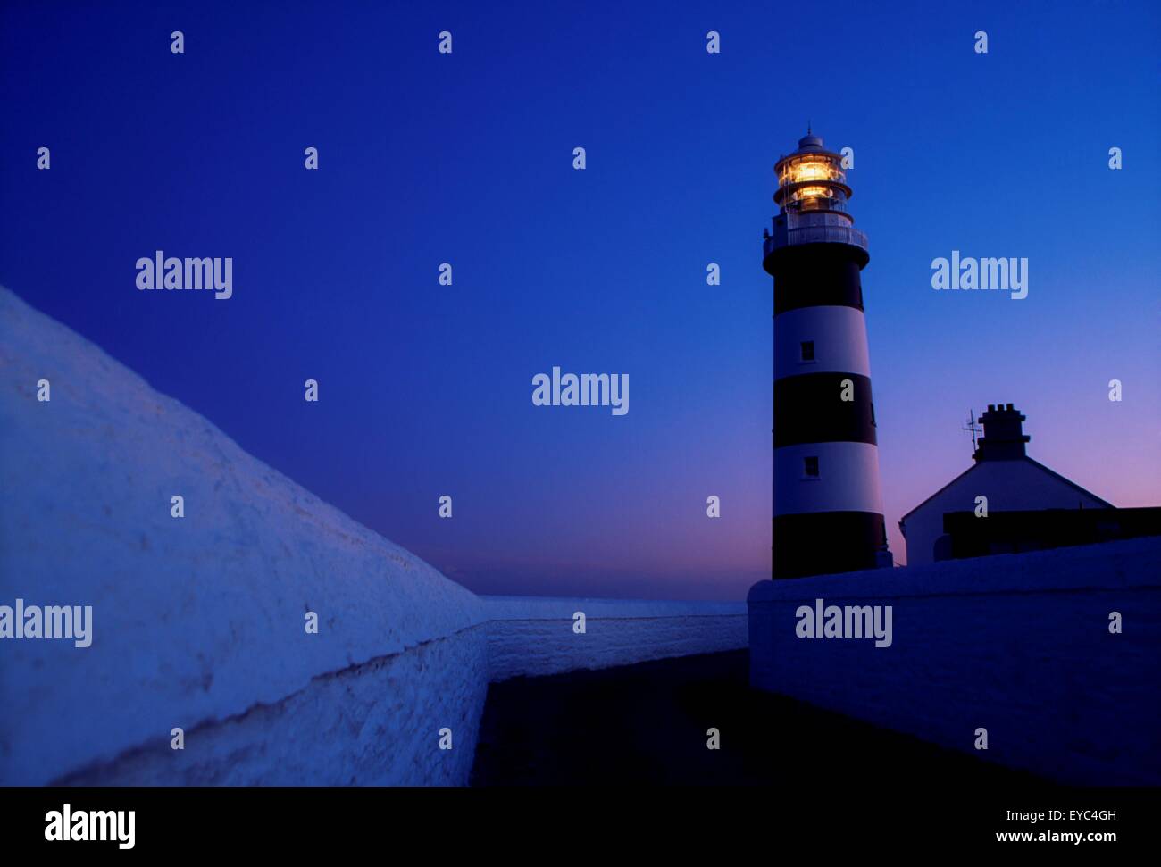 Old head kinsale lighthouse kinsale hi-res stock photography and images ...