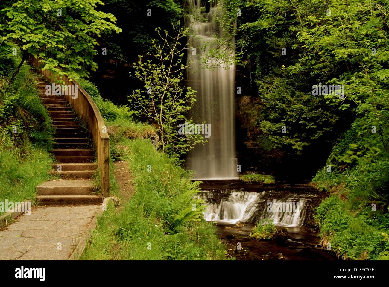 Glencar waterfall leitrim ireland hi-res stock photography and images ...