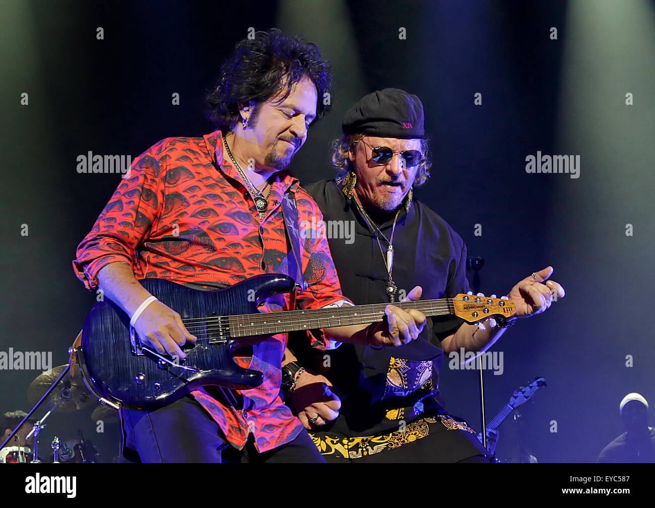 American rock band Toto perform live in concert at the O2 Apollo ...