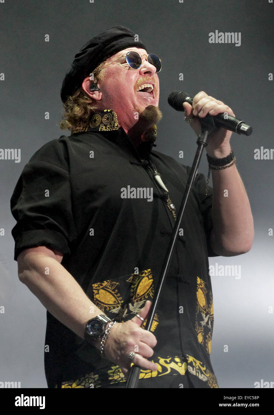 American rock band Toto perform live in concert at the O2 Apollo ...