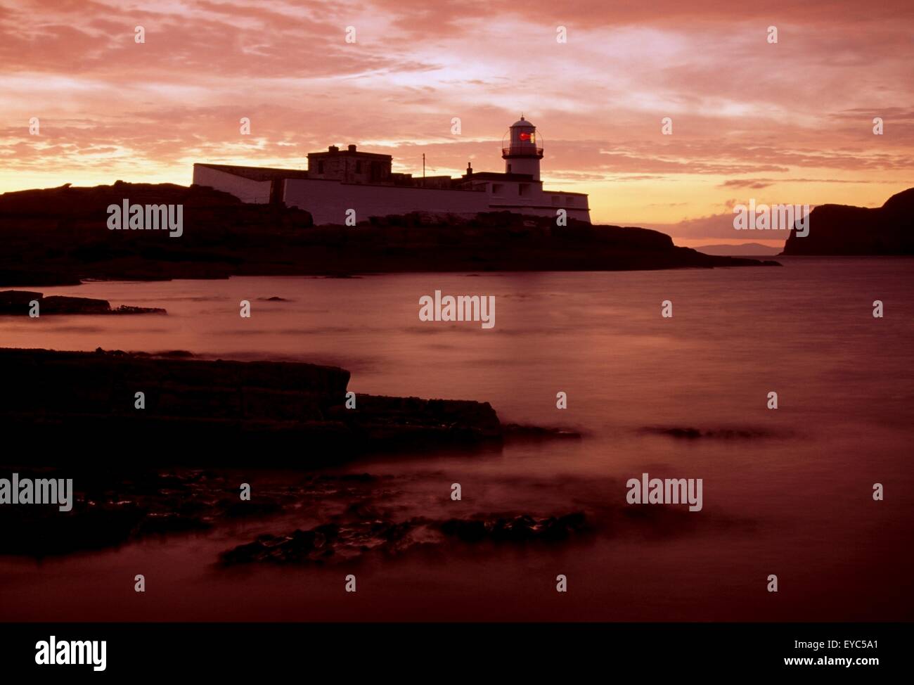 Valentia Island, Cromwell Point Lighthouse, Kerry Stock Photo - Alamy