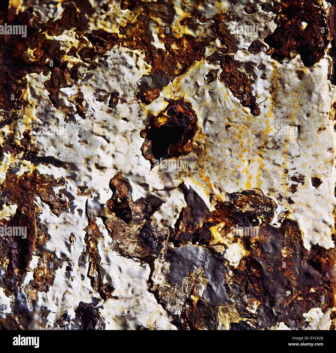 Textures; Close Up Of A Rusted Texture Stock Photo - Alamy