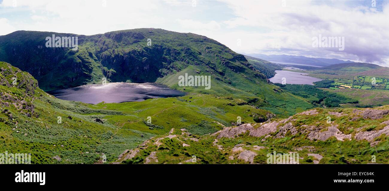 Inchiquin waterfall kenmare county kerry ireland hi-res stock ...