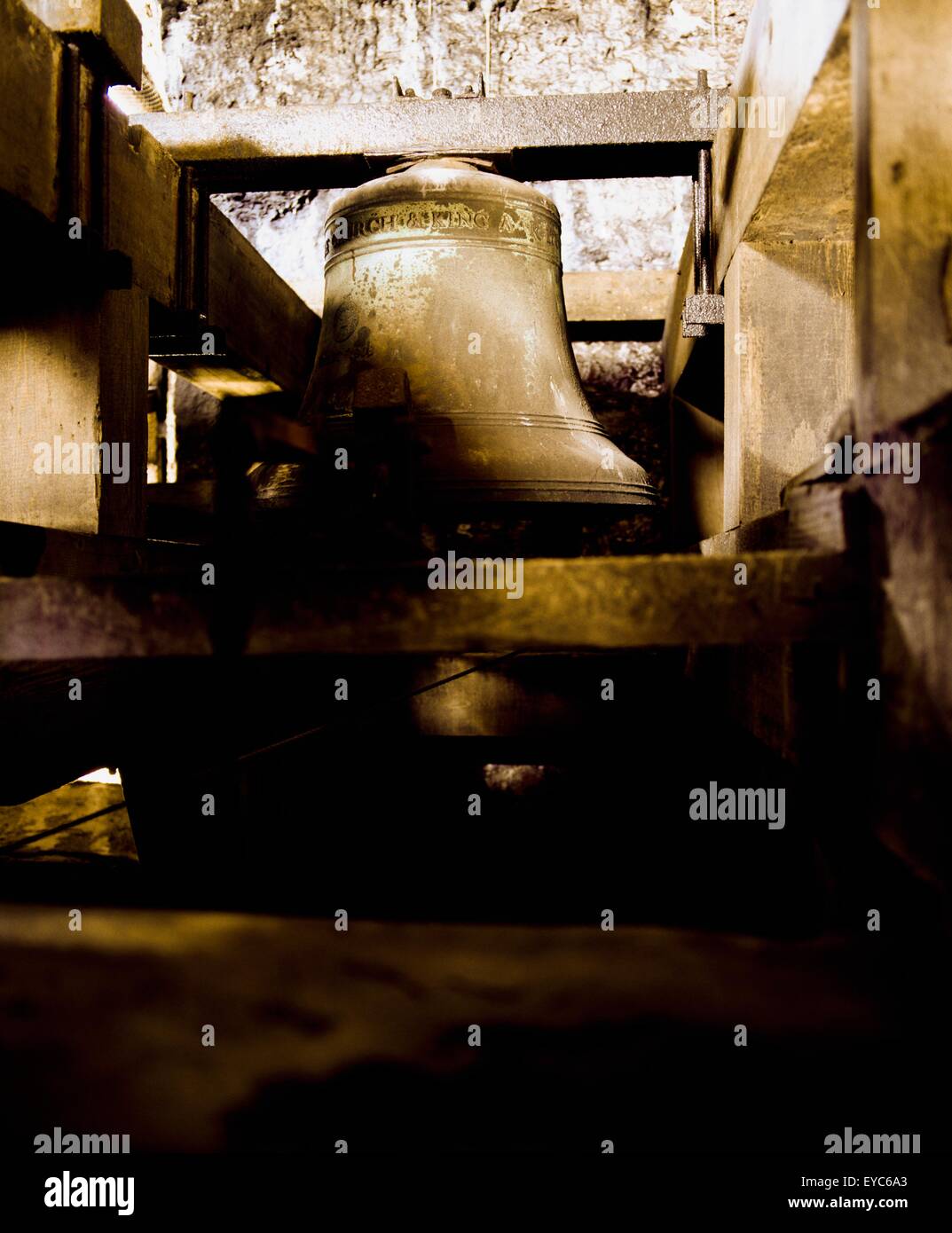 St. Anne's Church, Cork City, County Cork, Ireland; Church Bell Tower ...