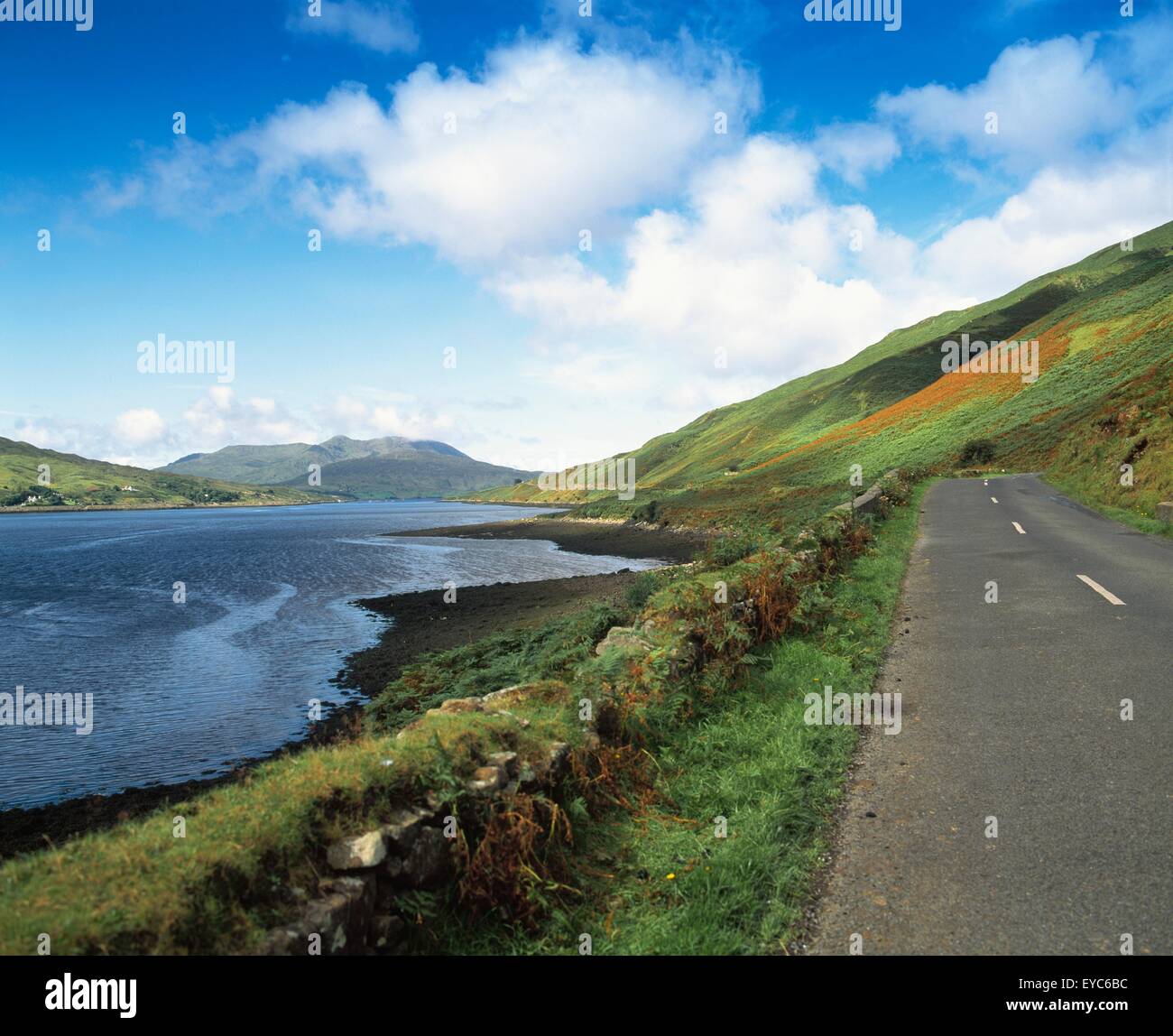 Killary Harbour, Co Galway, Ireland; Ireland's Only Fjord Stock Photo ...