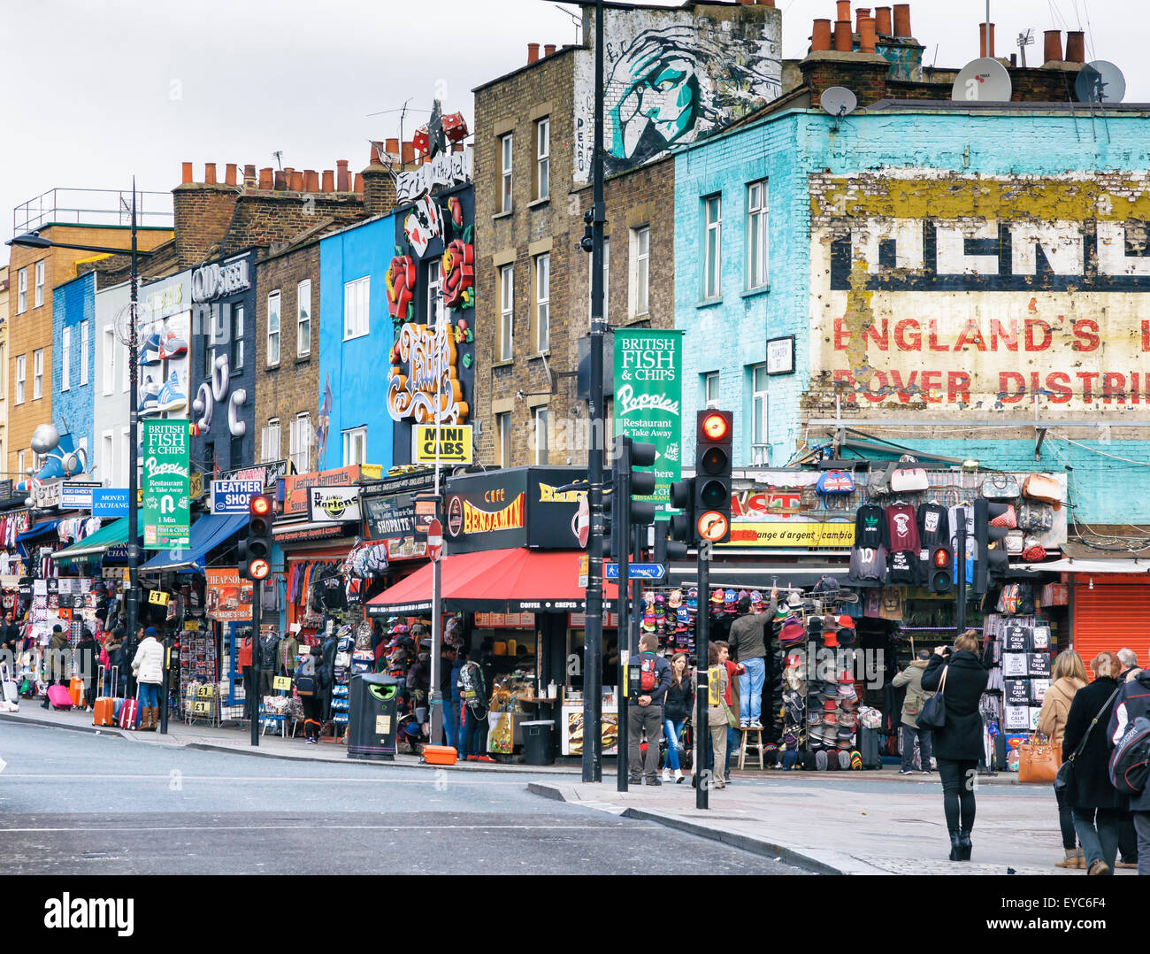 Camden town market hi-res stock photography and images - Alamy