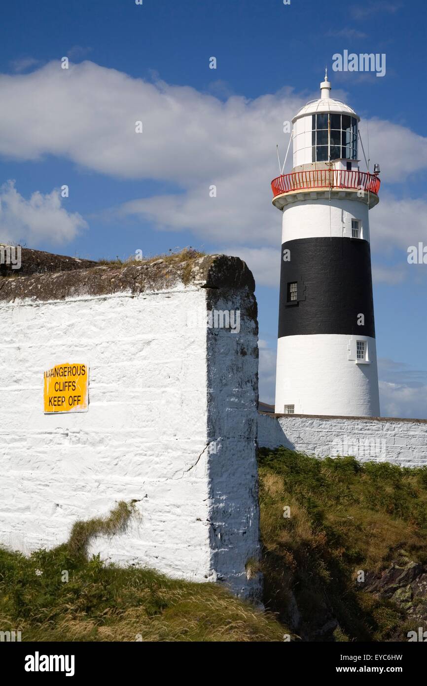 County Waterford, Ireland; Mine Head Lighthouse Stock Photo - Alamy