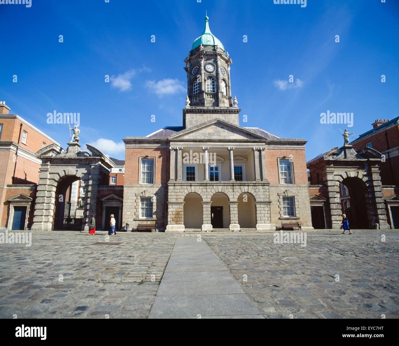 Upper Yard And Bedford Tower, Dublin Castle, Dublin City, Ireland ...