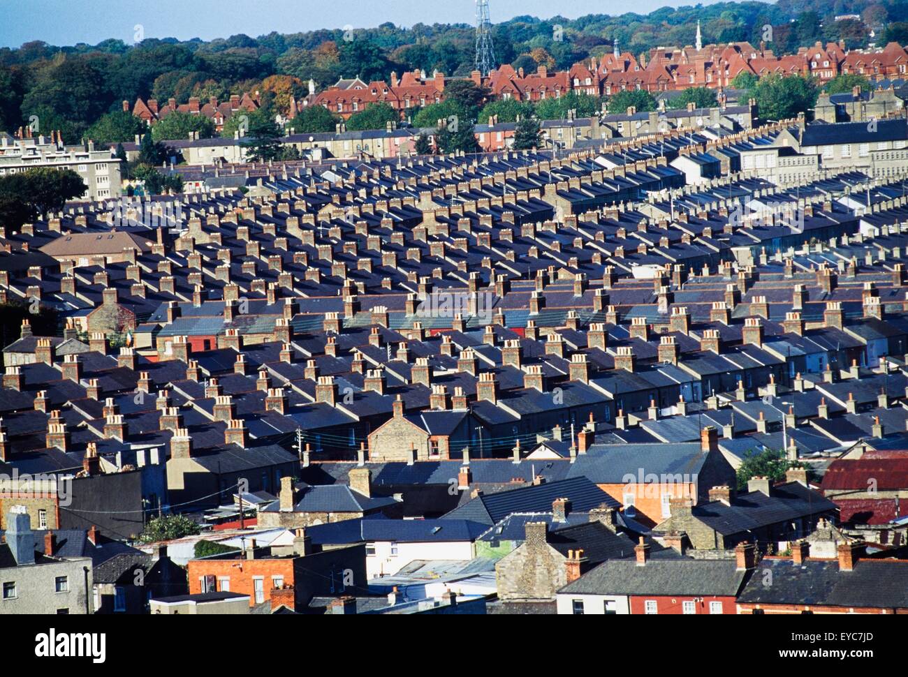Smithfield, Dublin City, Ireland; Inner City Housing Stock Photo - Alamy