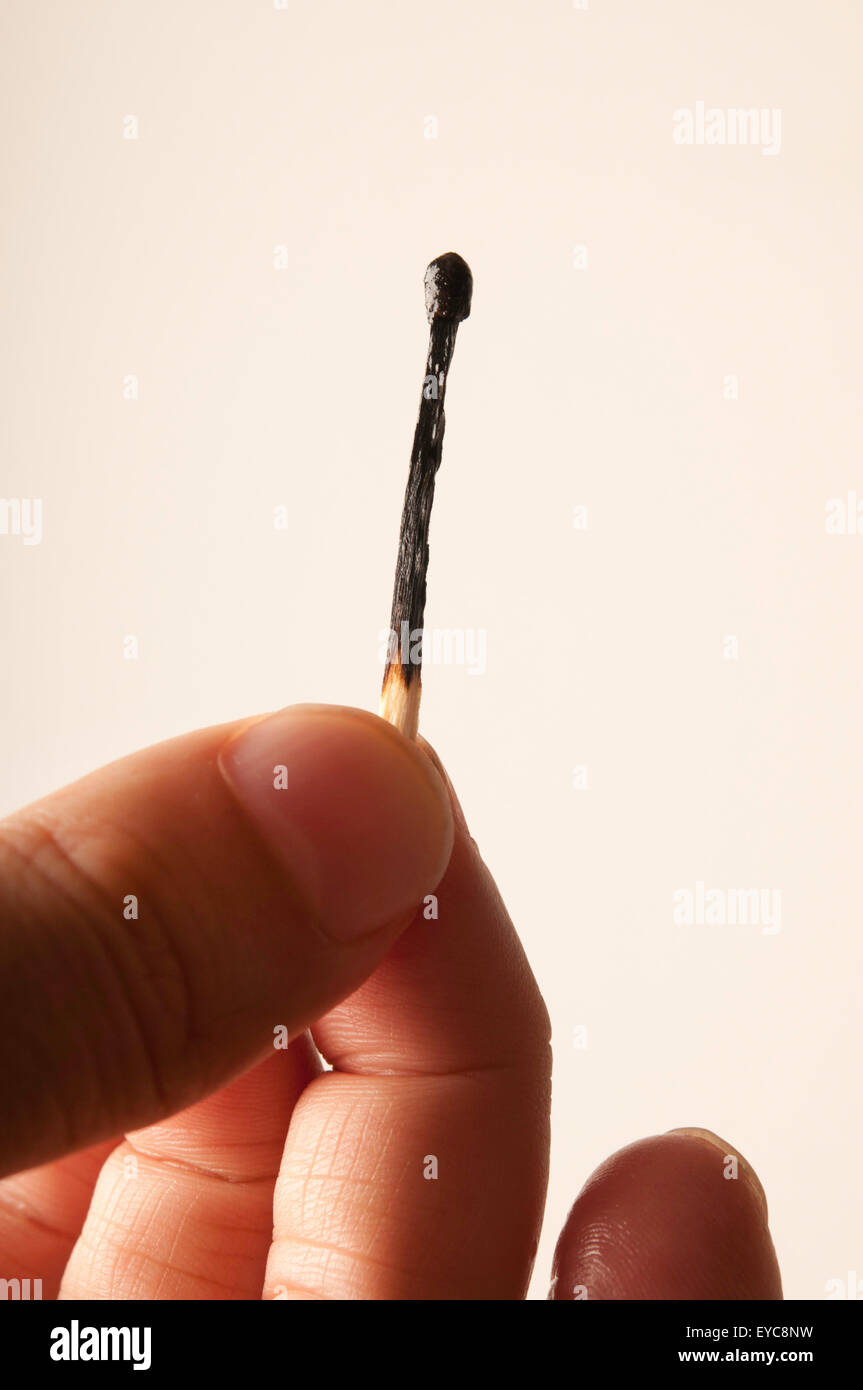 Burnt match hi-res stock photography and images - Alamy