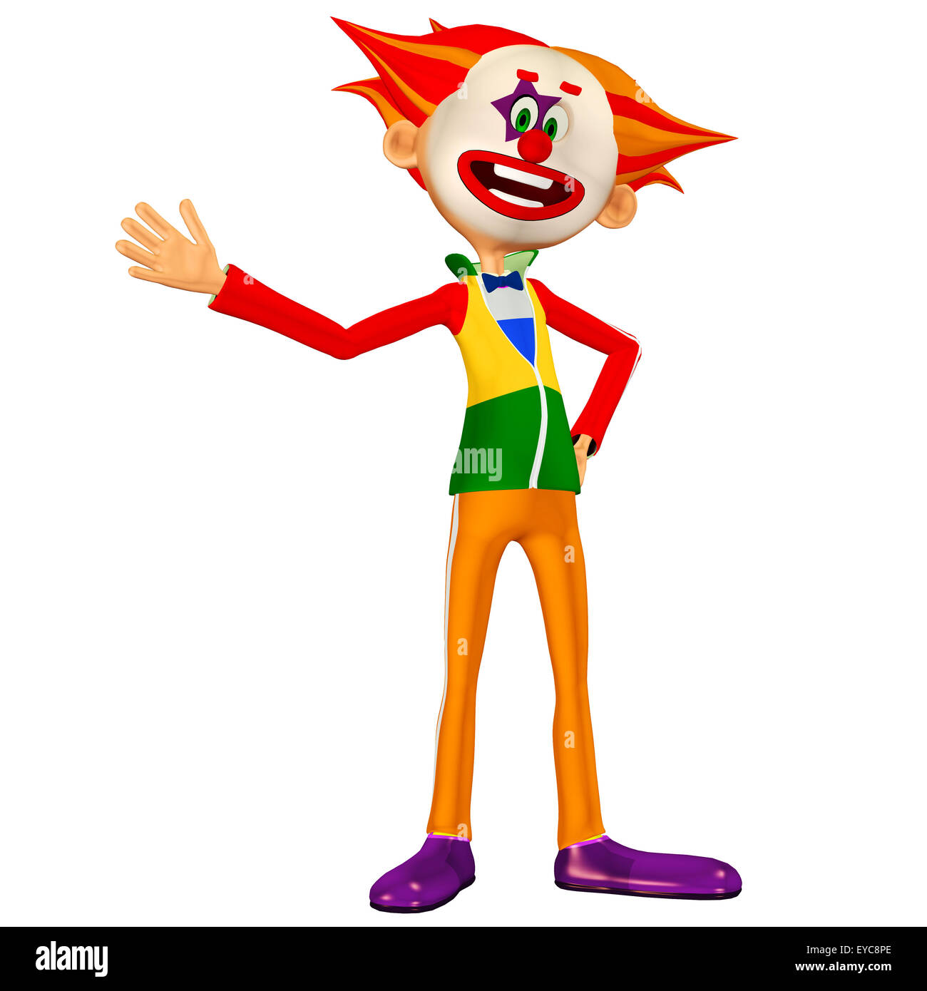 Happy clown hi-res stock photography and images - Alamy
