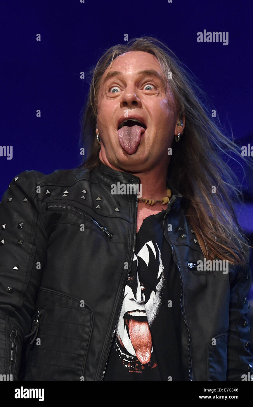 Liberec, Czech Republic. 24th July, 2015. German band Helloween singer ...