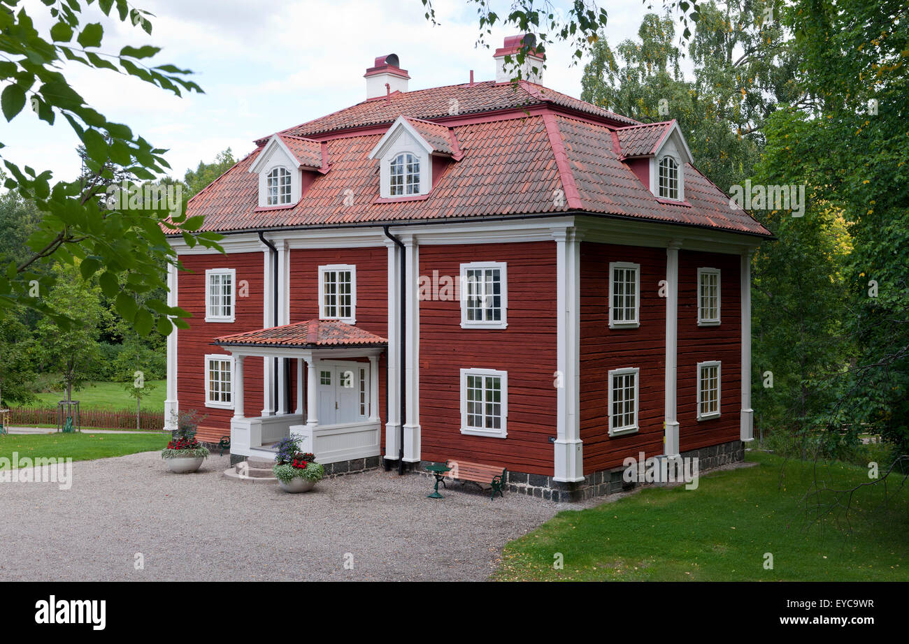 ENGELSBERG, SWEDEN ON SEPTEMBER 02, 2013. View of an office building ...